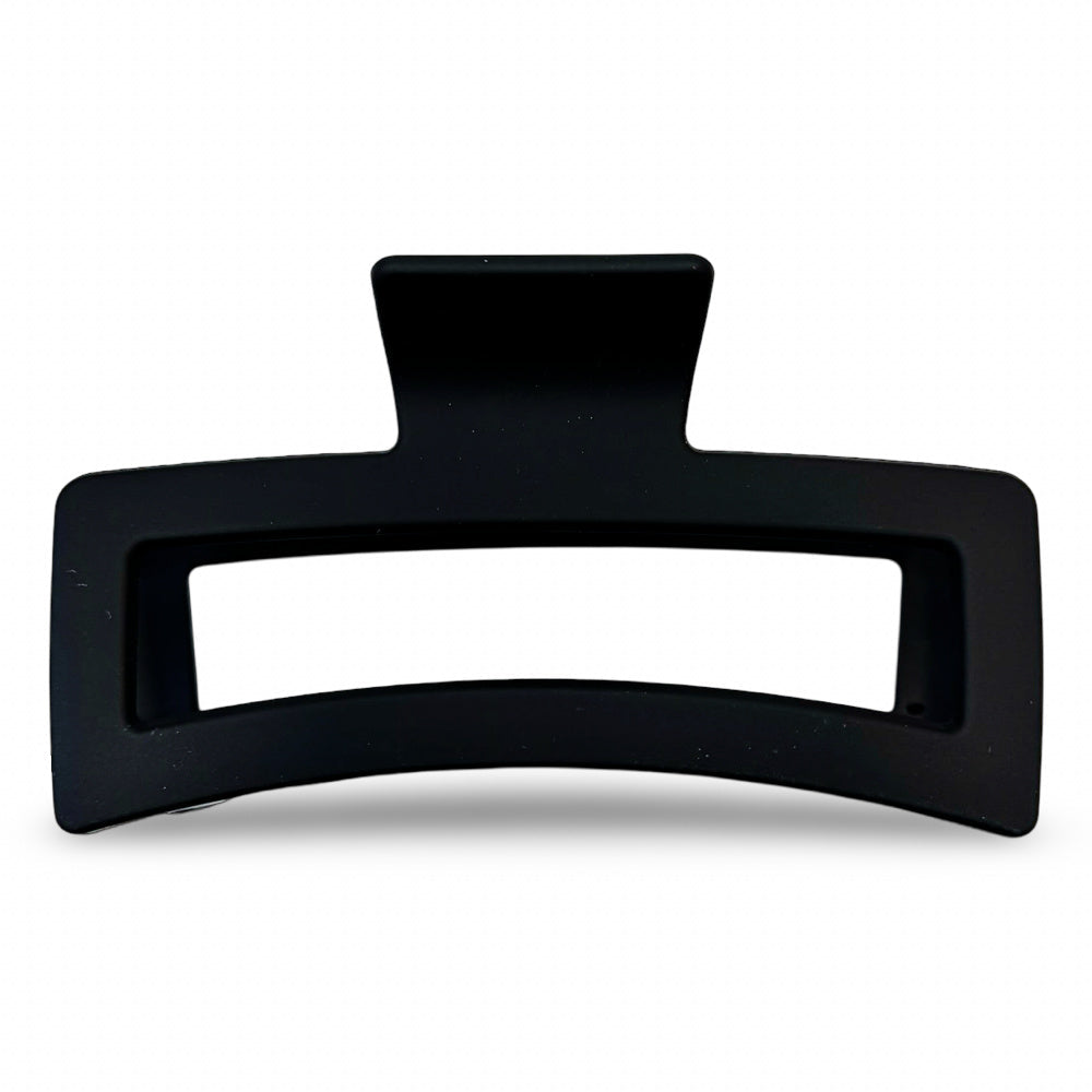 Extra Large Rectangular Claw Clip - Black – Headbands of Hope