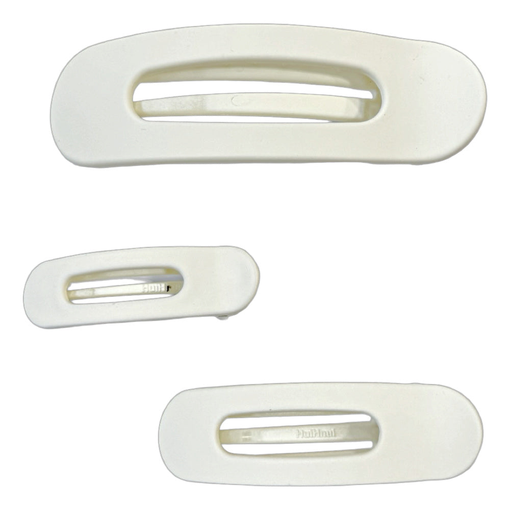 Mixed Size Flat Lay Clip Set - Cream – Headbands of Hope