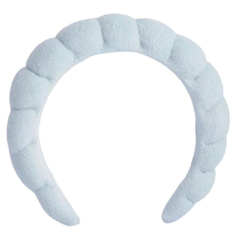 Croissant Headband - Light Blue | Stylish Headband for Face-Washing ...