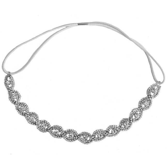 Crystal Twist Headband - Faux Diamond Trim, Charitable Donation ...